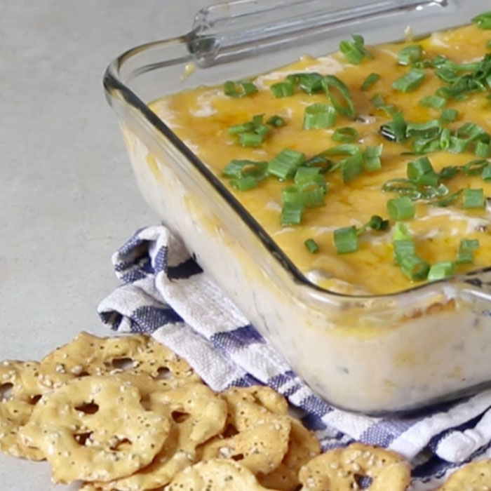 Spicy Sausage & Beer Cheese Dip - Snack Factory