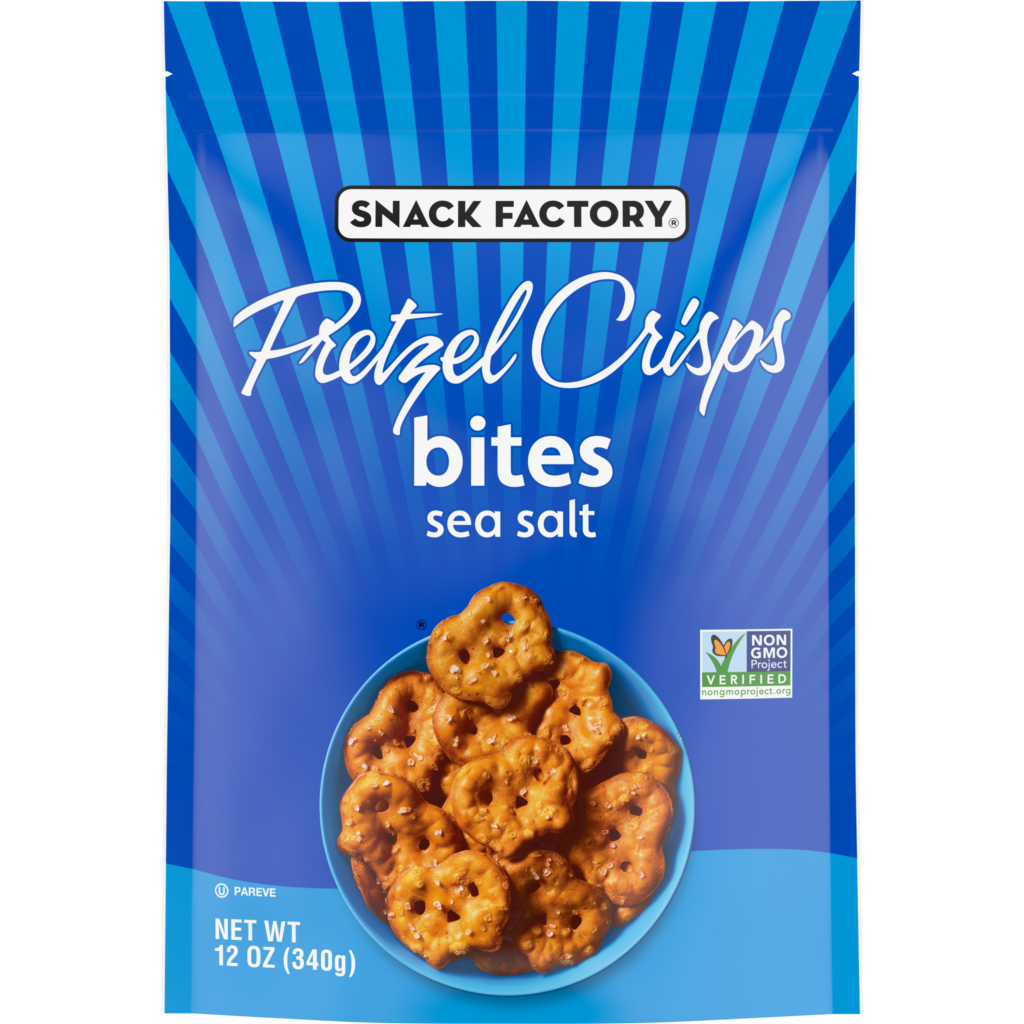 Sea Salt Pretzel Crisps Bites - Pretzel Crisps