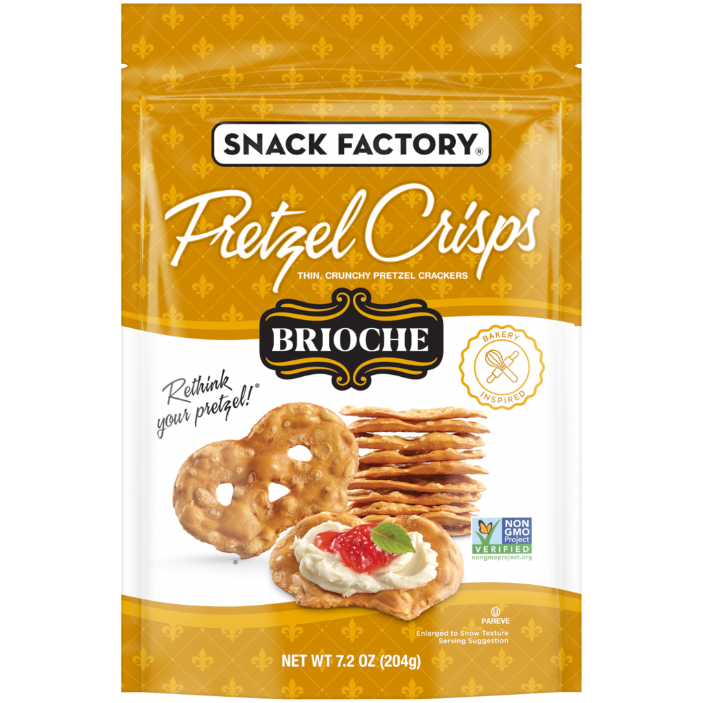 Brioche Pretzel Crackers - Snack Factory