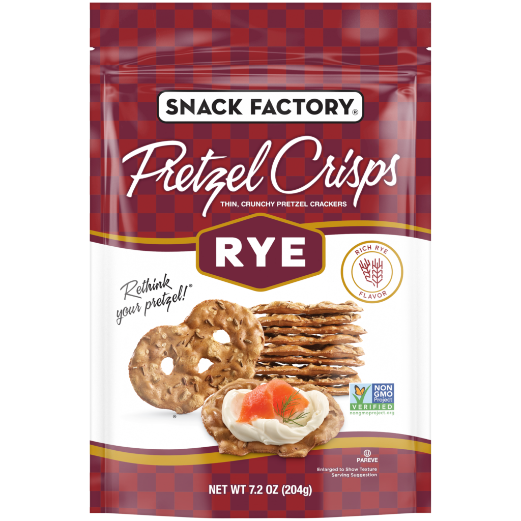 Rye Pretzel Crisps - Snack Factory