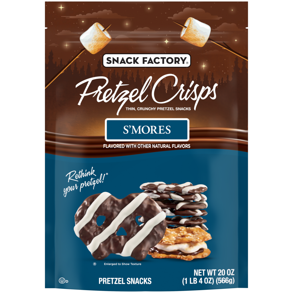 S'mores Pretzel Crisps - Snack Factory